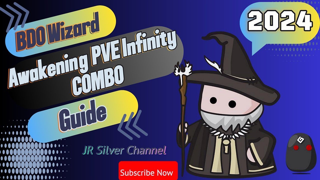 BDO Wizard Awk INFINITY PvE Combo 2024 - YouTube