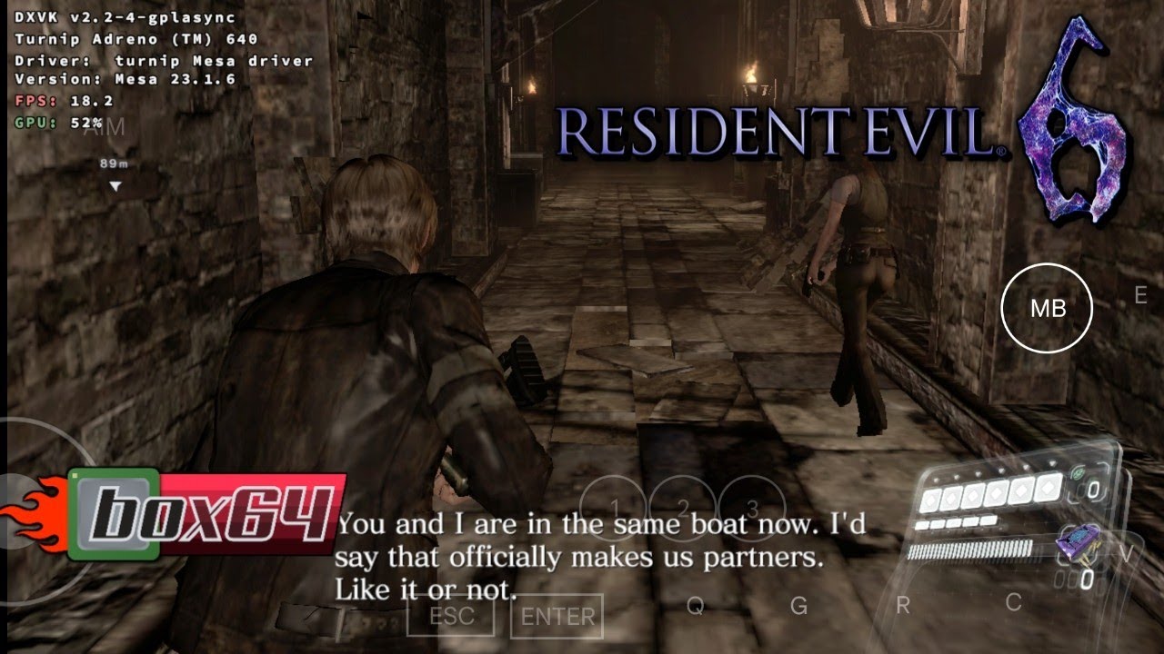 Resident Evil 6 (Windows) on Android | Box64Droid | Poco X3 Pro - YouTube