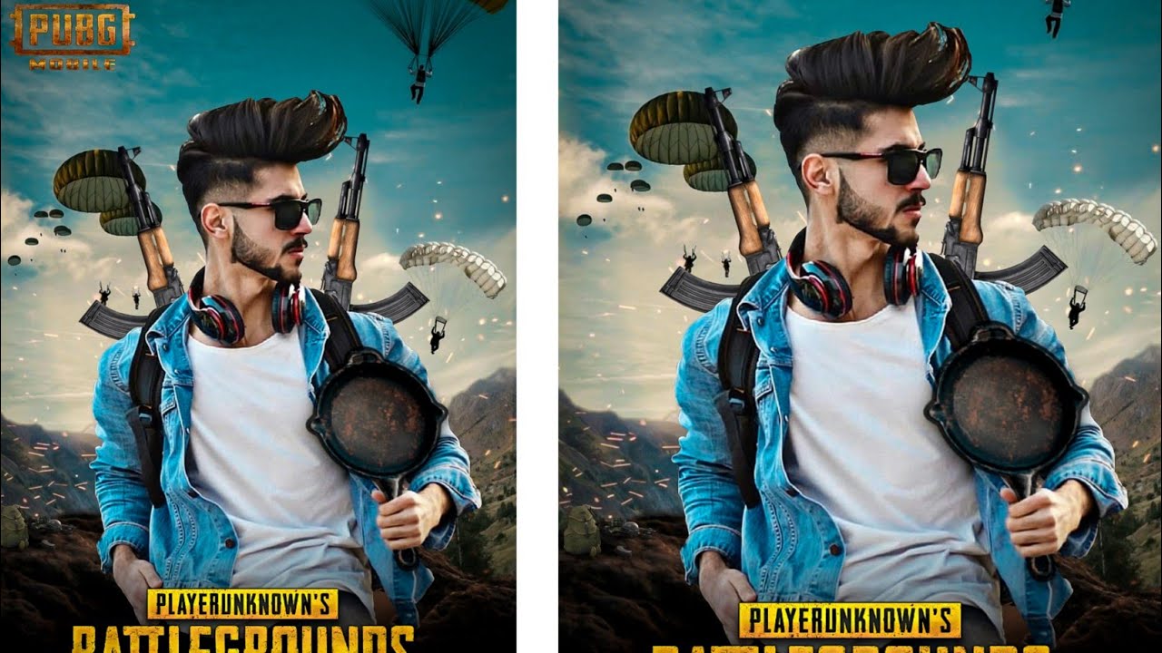 Pubg Photo Editing || Pubg Mobile Game Photo Editing Tutorial in ...