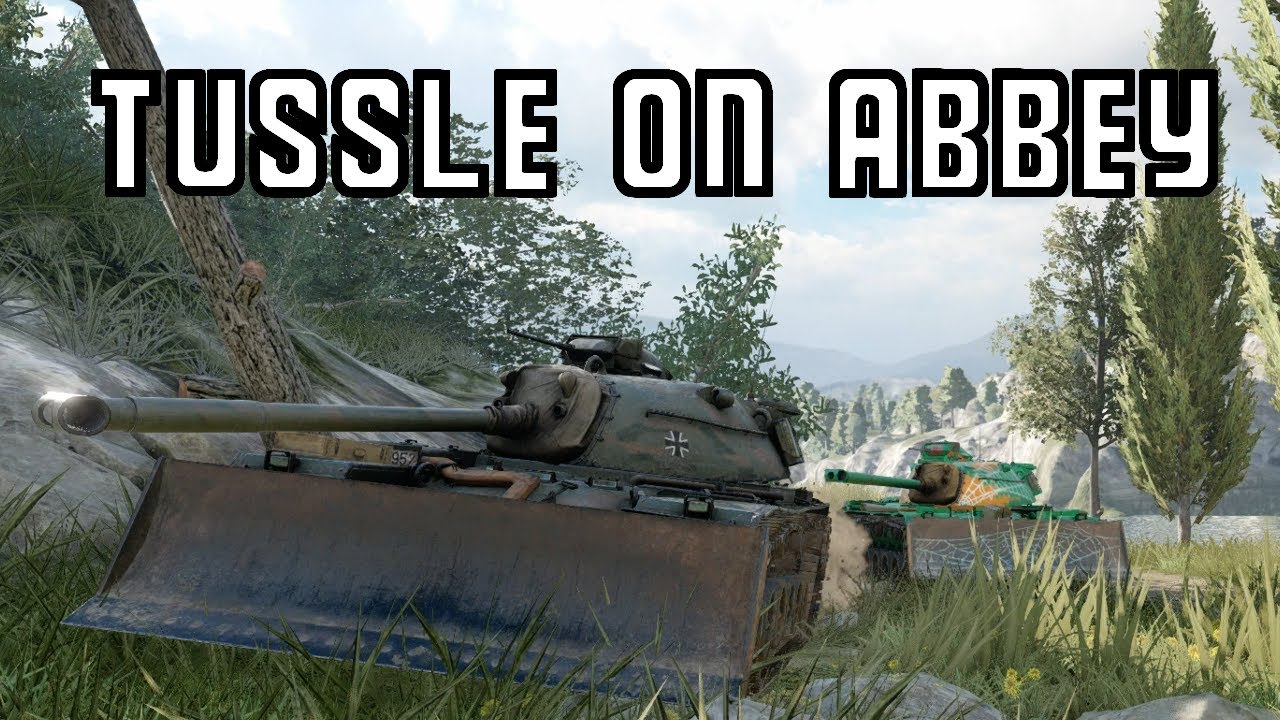 Tussle on Abbey! M48 Raumpanzer Commentary - YouTube