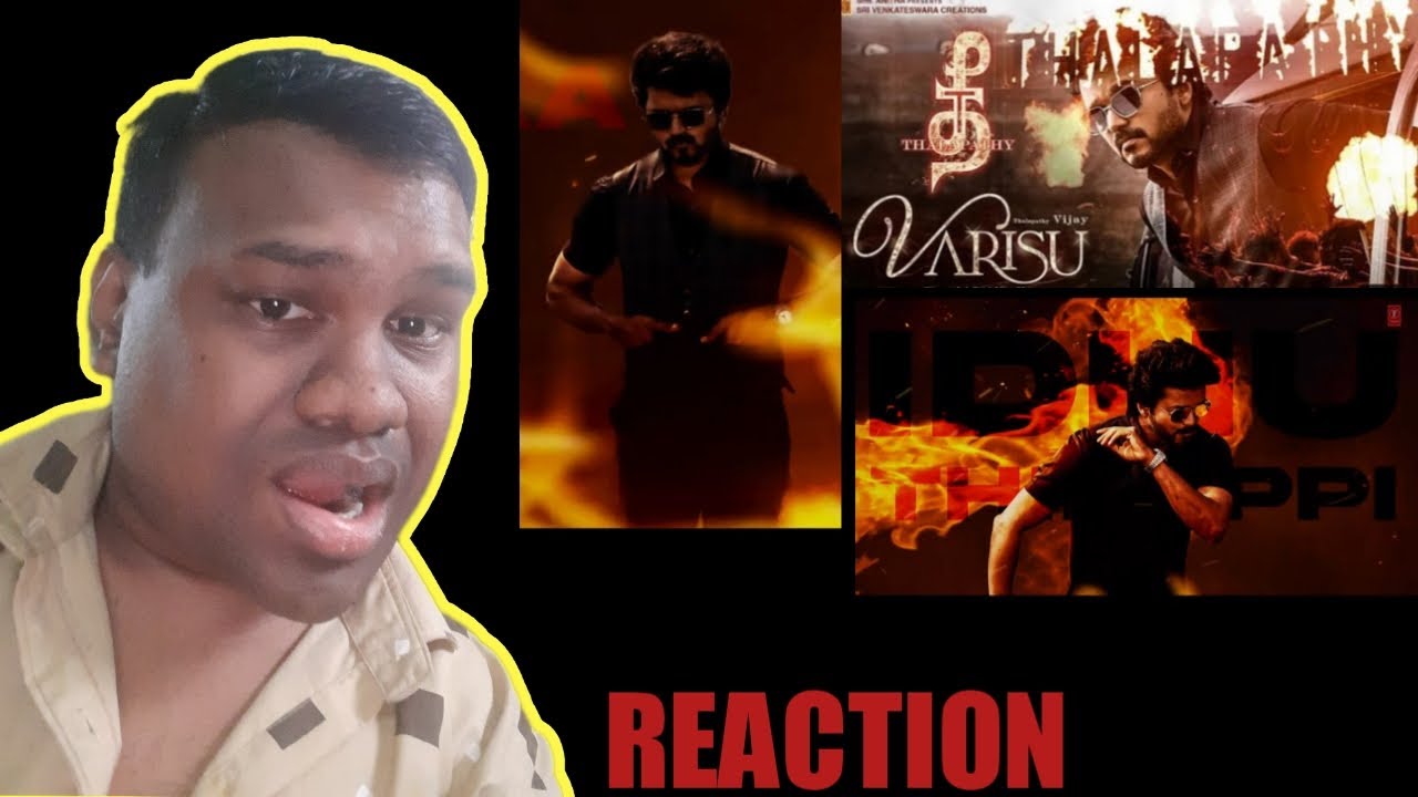 Thee Thalapathy REACTION Thalapathy Vijay STR Vamshi Paidipally Thaman ...