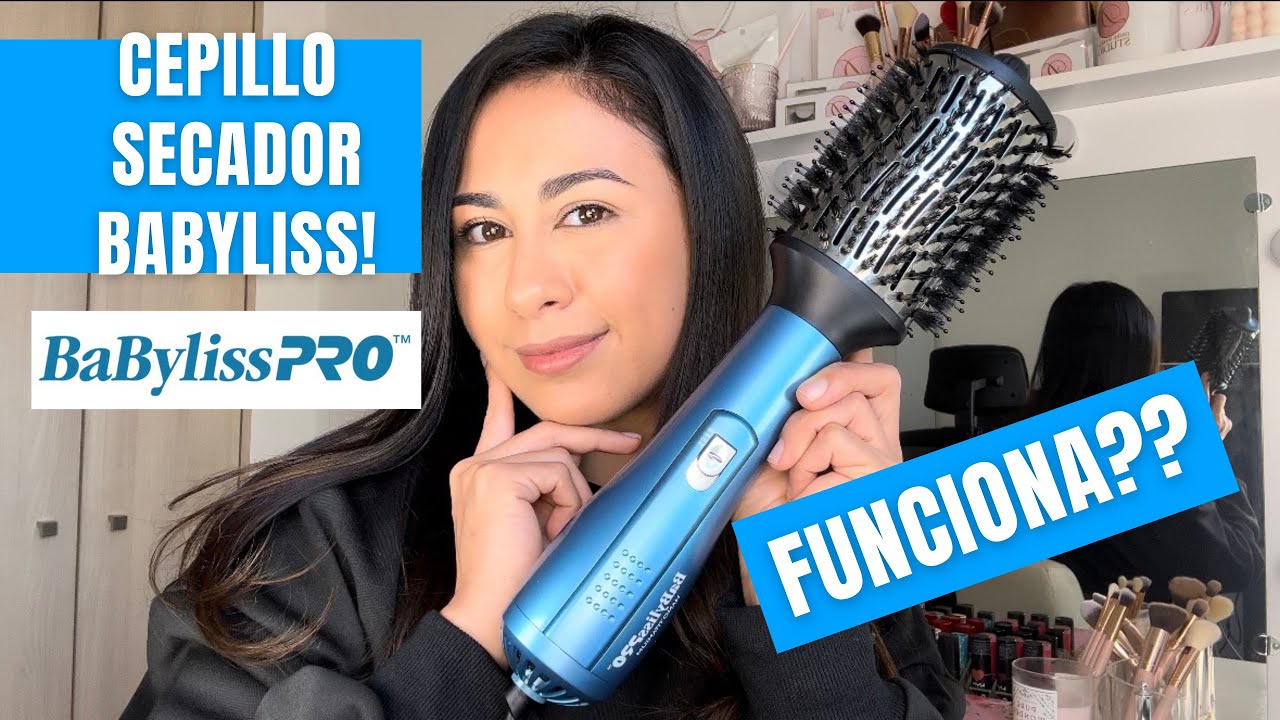 CEPILLO SECADOR BABYLISS PRO NANO TITANIUM RESEÑA COMPLETA! - YouTube