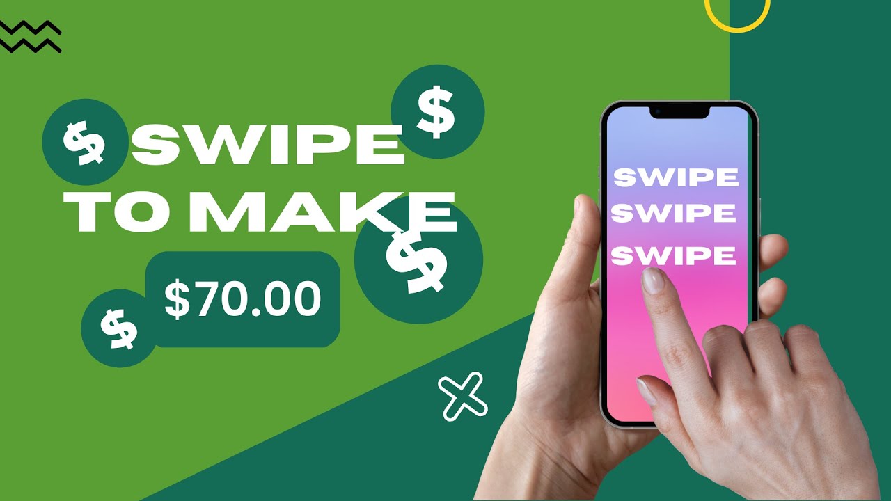 How To Make 70 Swiping Over Over Again Make Money Online 2023 - YouTube