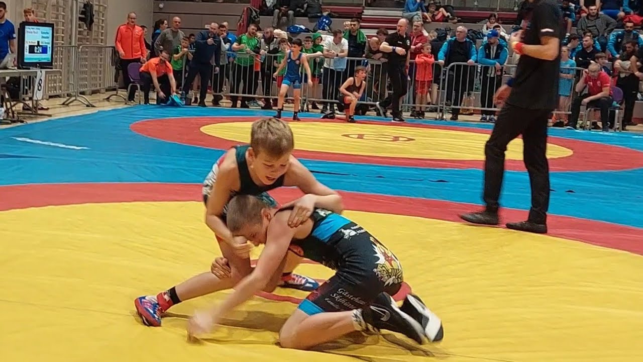 Wrestling Philipp-Seitz-Turnier 2024 |U-12|46 kg|FS| Hortig T. AC Bavaria vs. Lohr M. ATSV ...