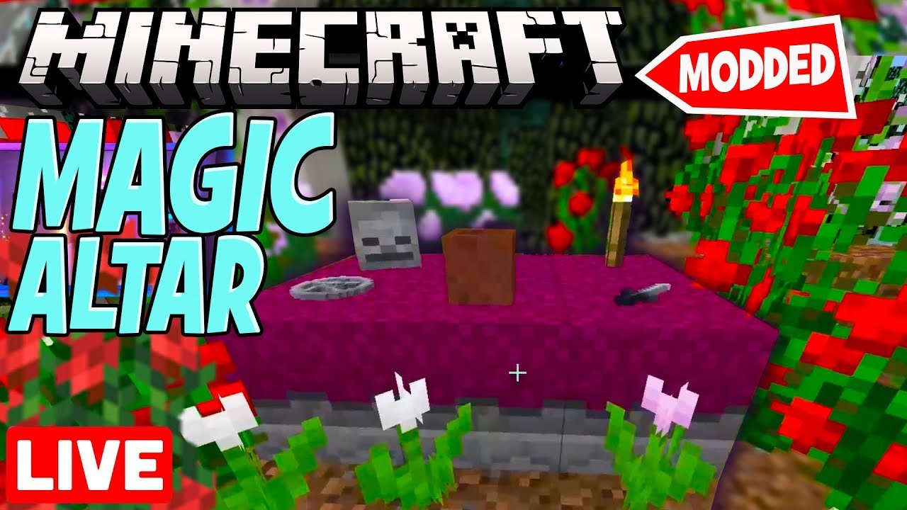 Building up Magic Power in Minecraft - YouTube