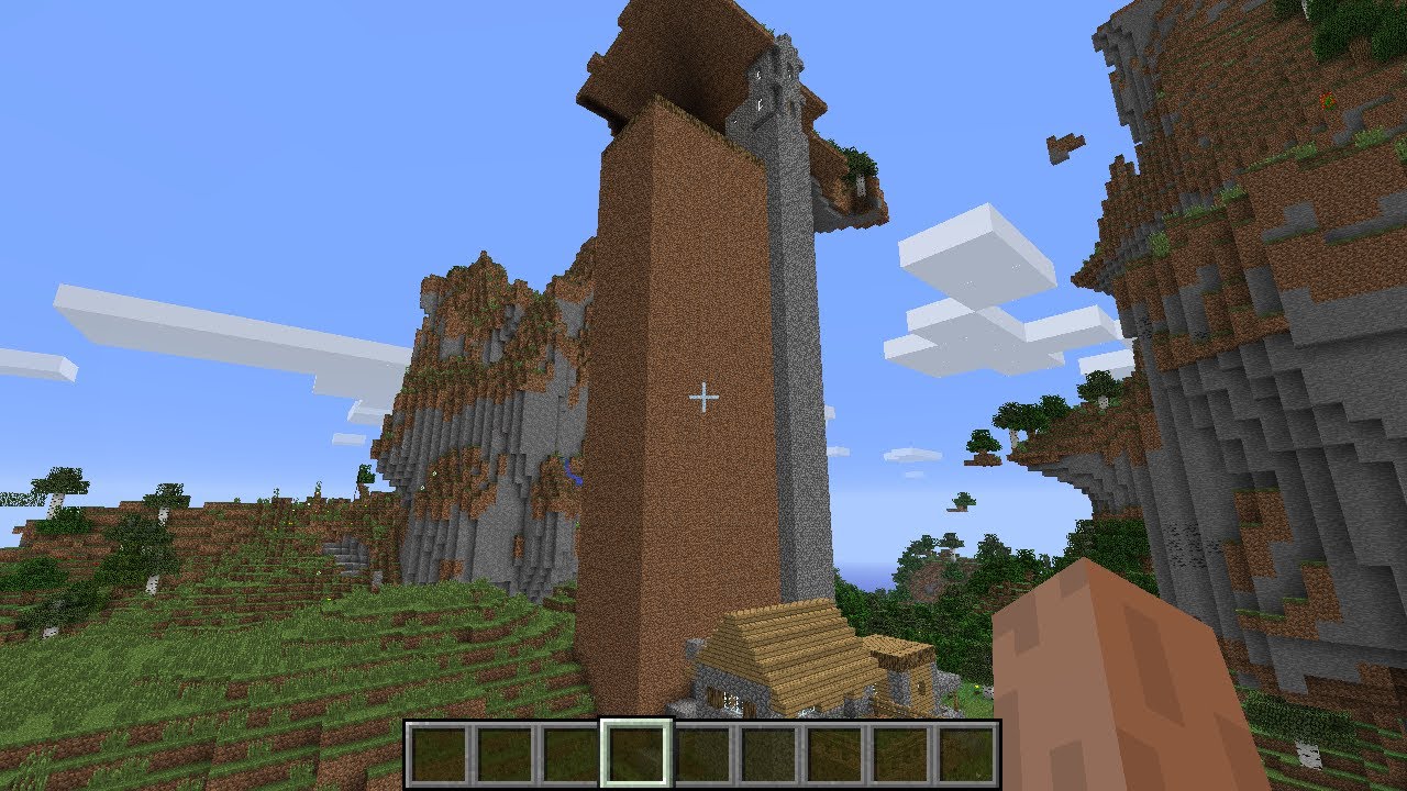 Mobius Peeks: Minecraft 1.7 Snapshot 13w36a - Amplified Village! - YouTube