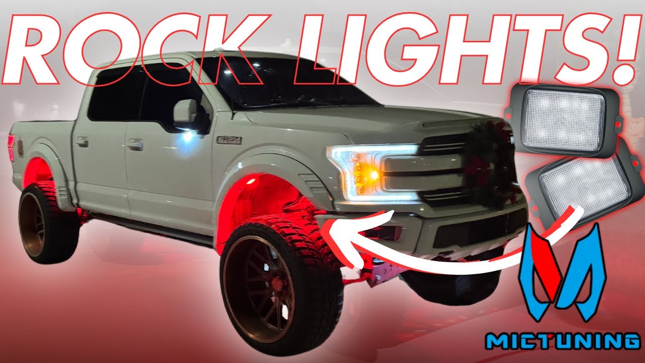 WORLDS BRIGHTEST RGBW ROCK LIGHTS by MIC TUNING - YouTube