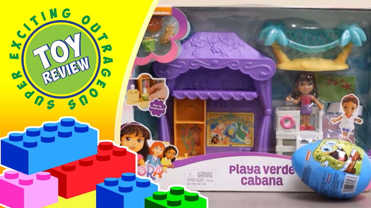 Dora And Friends Playa Verde Cabana And Surprise Egg Dora The Explorer ...