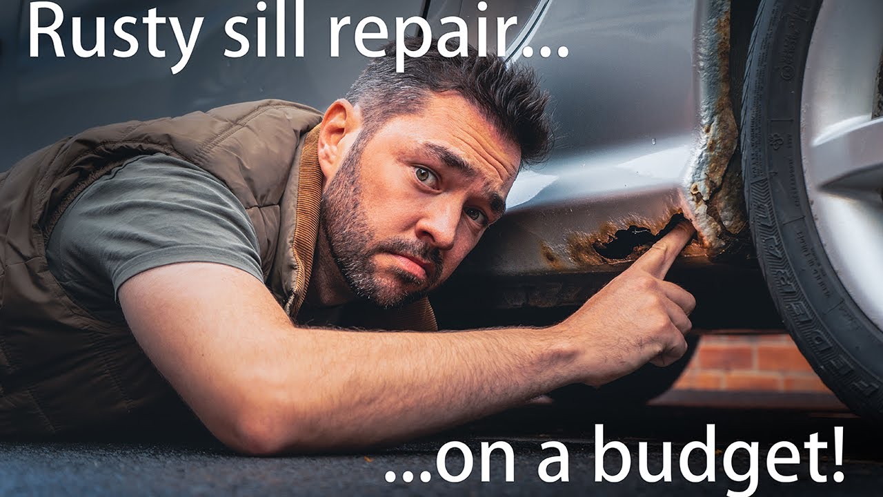 Rusty Sill Repair on the MG TF! - YouTube