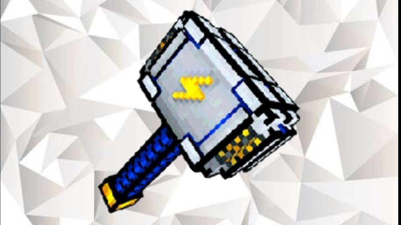 Pixel gun 3D Storm hammer gameplay. - YouTube