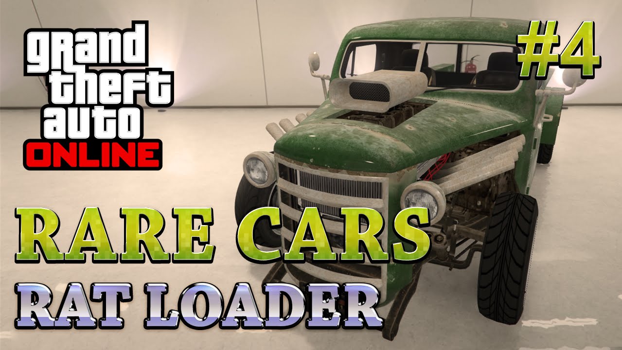 GTA 5 Online Rare Cars - Getting the Rat Loader - Green or Yellow Rat ...