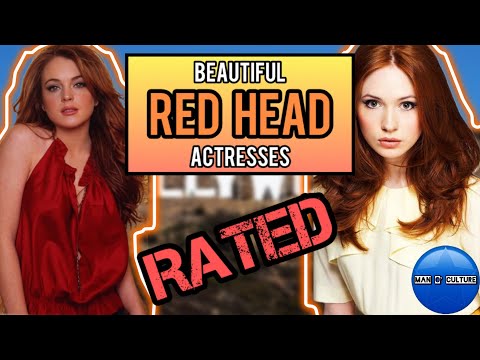 Beautiful Red Head Actresses RATED #film #movies #entertainment 