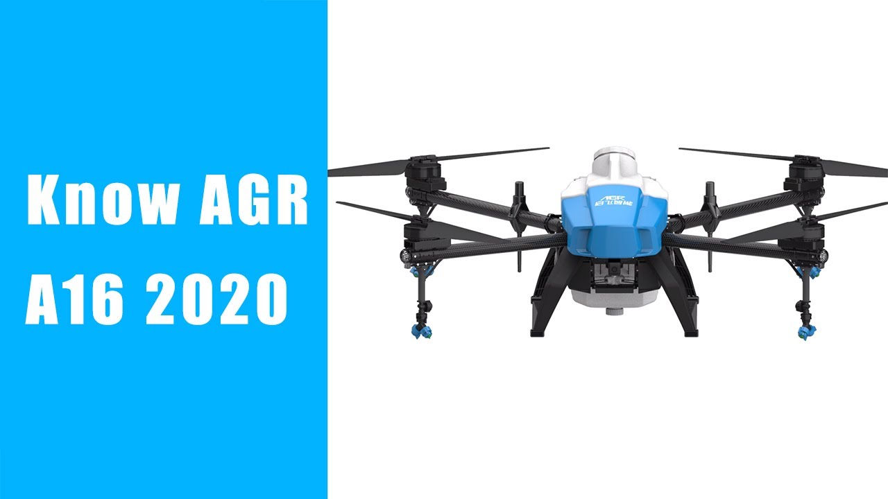 Meet AGR A16 2020 - AGR Agricultural Spraying Drone Instructional Video ...