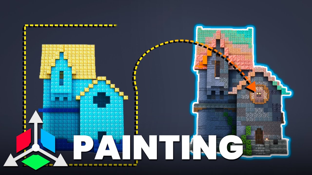 How to use the Axiom mod to Paint your builds | Guide & Tutorial - YouTube