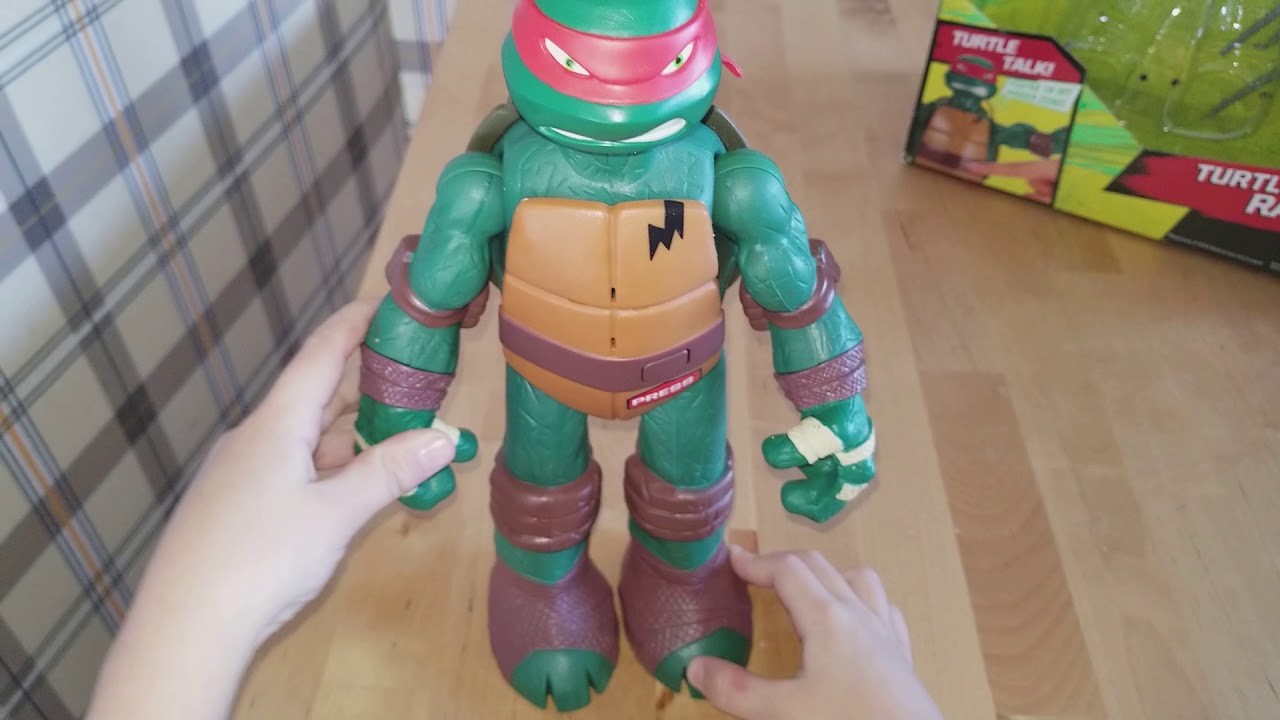 TMNT teenage mutant ninja turtles turtle talking ralphael - YouTube