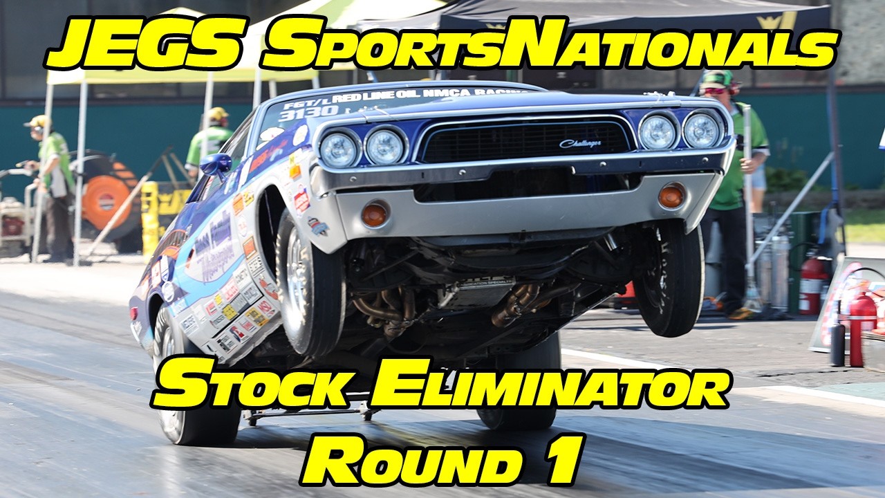 Stock Eliminator Round 1 NHRA Drag Racing Eliminations JEGS ...
