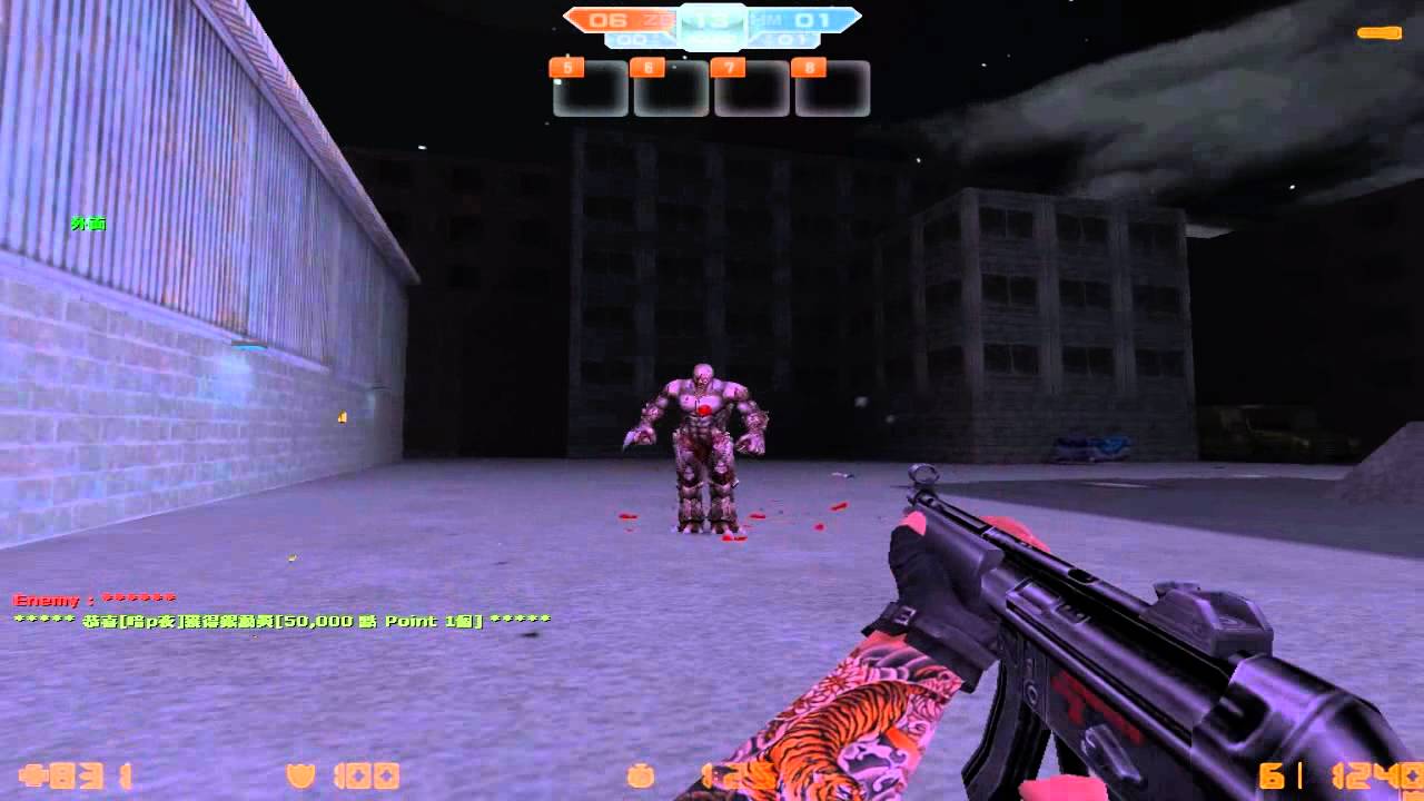 Counter Strike Online Zombie Mutation Skull-9 Gameplay CSO戰斧Montage ...