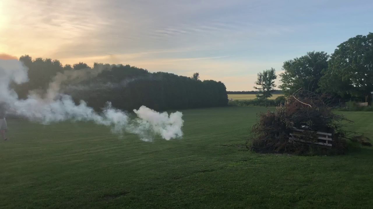 Redneck Canada Day Bonfire - YouTube