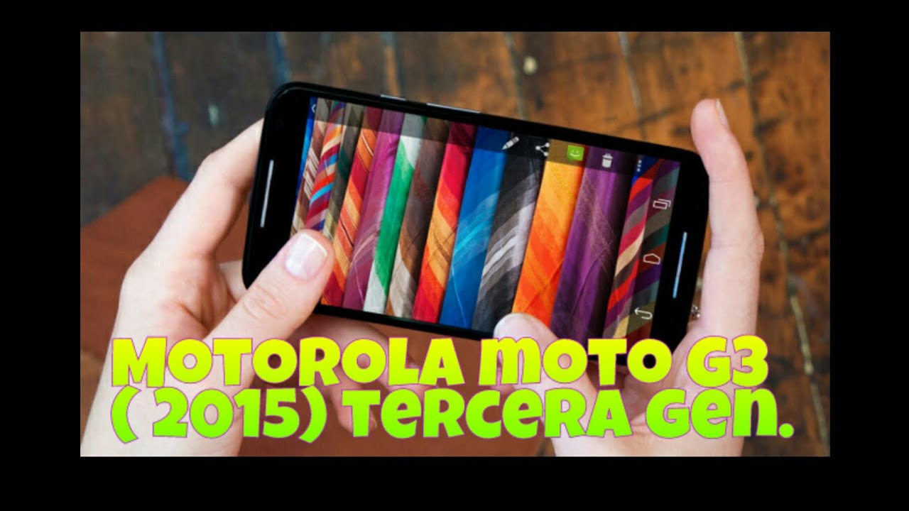 New moto g, Nuevo Motorola moto g3 (2015) tercera generación ...