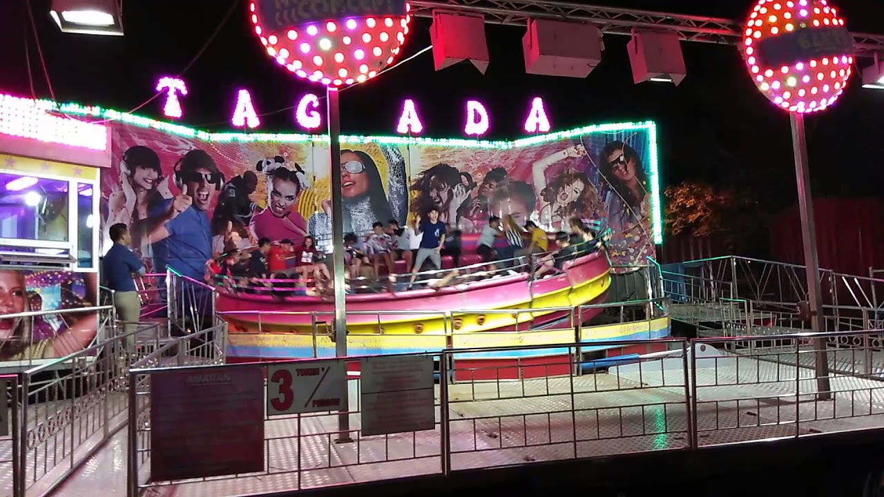 Tagada uk funfair miri 2018 - YouTube