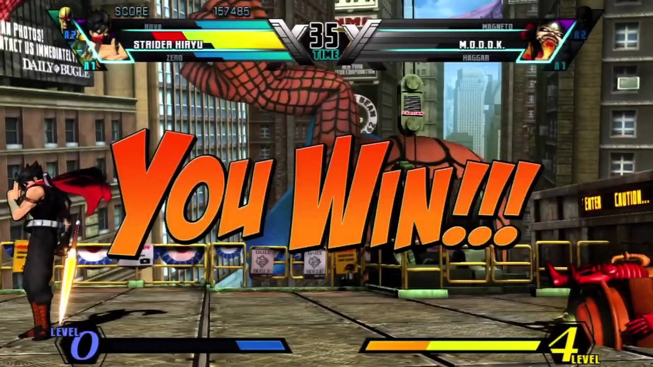 Ultimate Marvel vs. Capcom 3 - Strider Hiryu/Nova/Zero Playthrough ...
