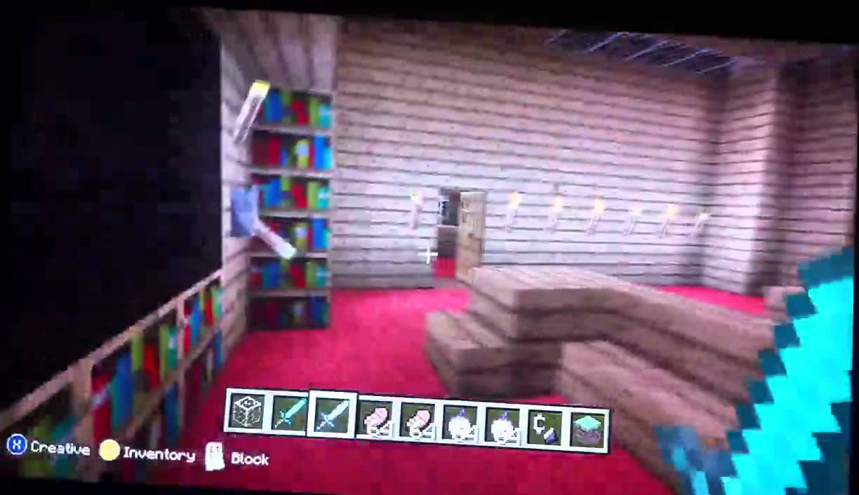 Minecraft Mansion Superflat World - YouTube