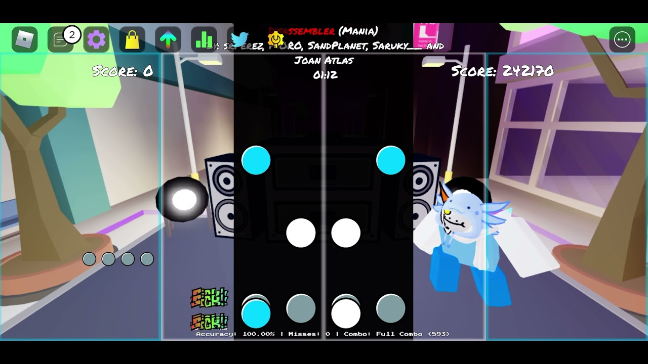 (Mobile) Funky Friday - VS Shaggy: Disassembler (Mania) PFC 100% - YouTube