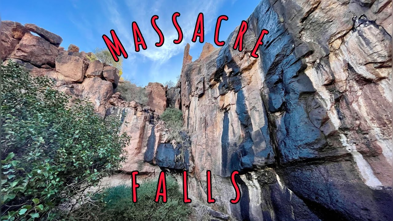 Massacre Falls, scary name for a beautiful hike - YouTube