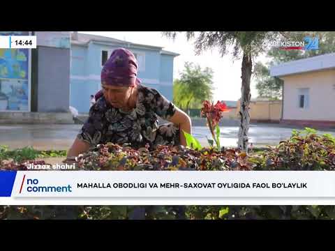 #Axborot24 | Mahallada obodlik va mehr-saxovat oyligi — mtrk.uz