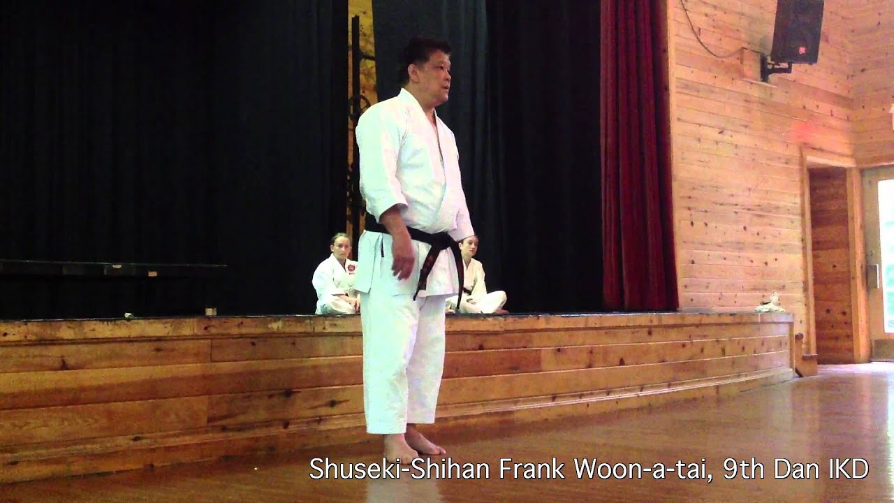 Traditional Bunkai in IKD Kata Training | Shuseki-Shihan Frank Woon-a ...
