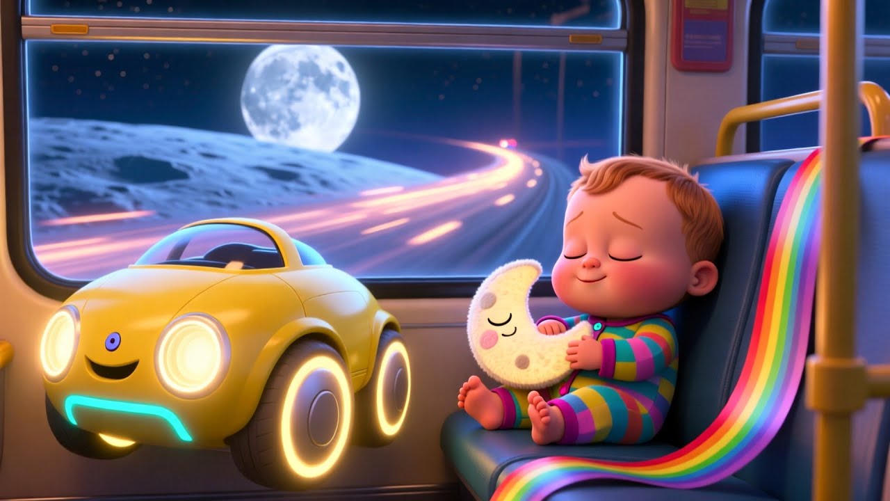 Baby Dances on the Moon | Nursery Rhyme Song for Kids - YouTube