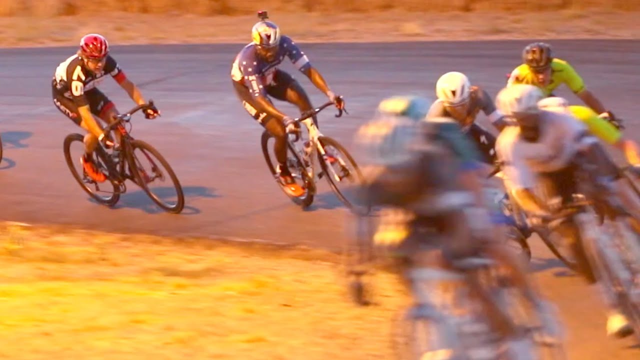 A Bike race at a GoKart track at night - Adam's Historic Sprinters ...