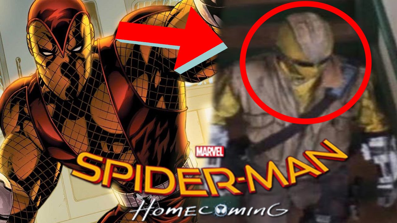 Shocker on Set of Spider-Man: Homecoming - YouTube