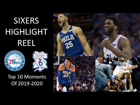 Philadelphia 76ers Top 10 Plays & Moments from 2019-2020 - YouTube