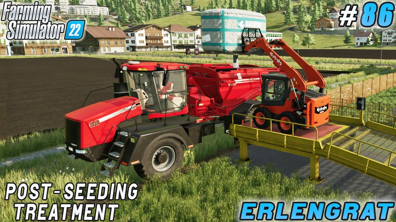 Post-seeding field treatment with Case IH TITAN Floater | Erlengrat ...
