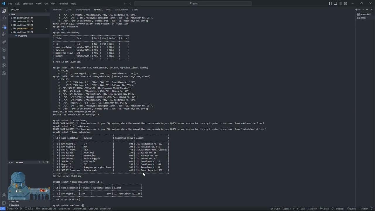 Learn Basic MySQL #2 - YouTube