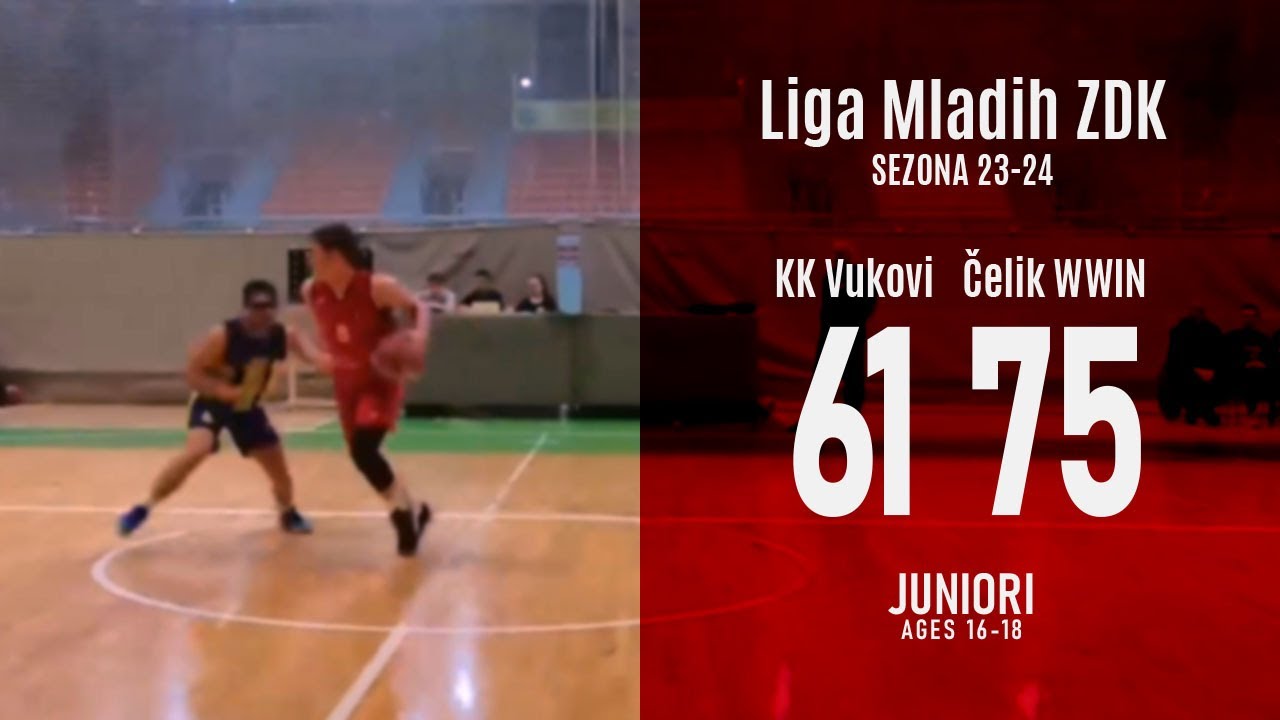 OKK Čelik vs KK Vukovi #basketball #košarka #fullgame #2024 - YouTube