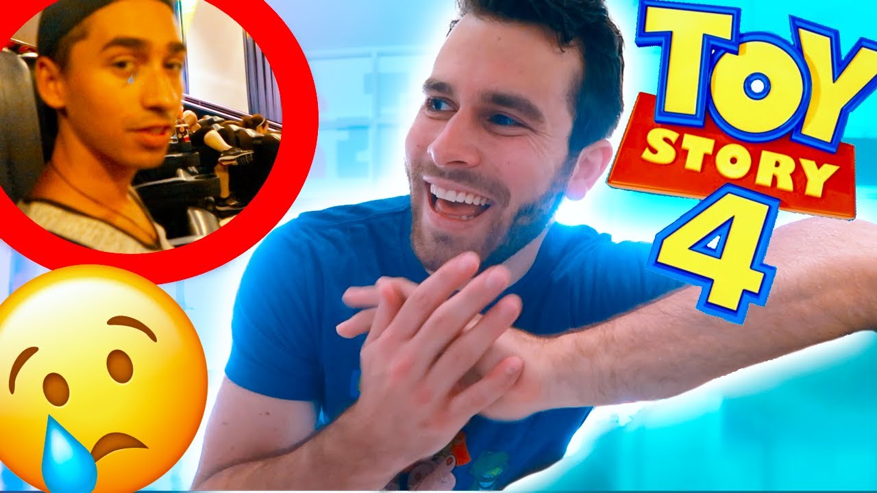 He Cried At Toy Story 4 - YouTube