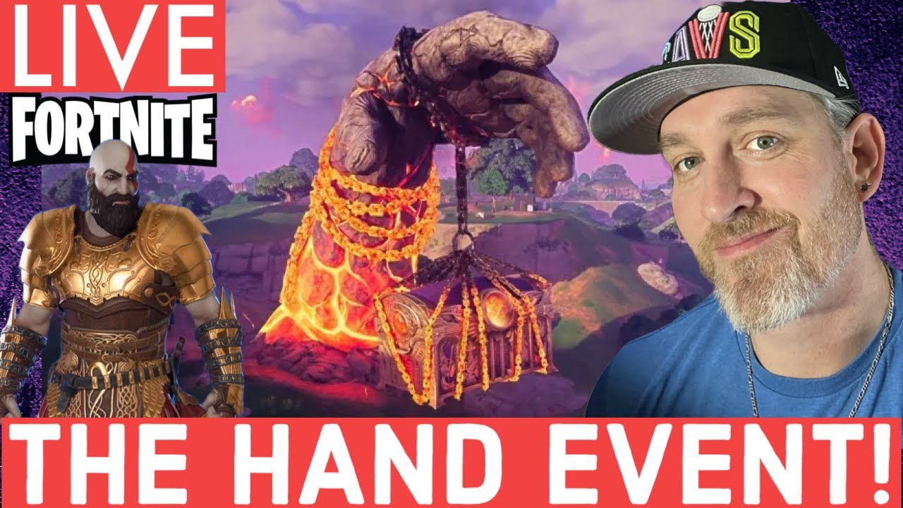 FORTNITE LIVE | THE HAND EVENT | SQUADS WITH CHAT #shorts # ...