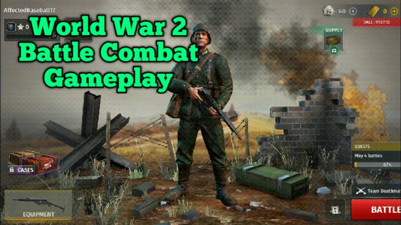 World War 2 Battle Combat Gameplay 🔥 Max Graphics Settings 120fps - New ...