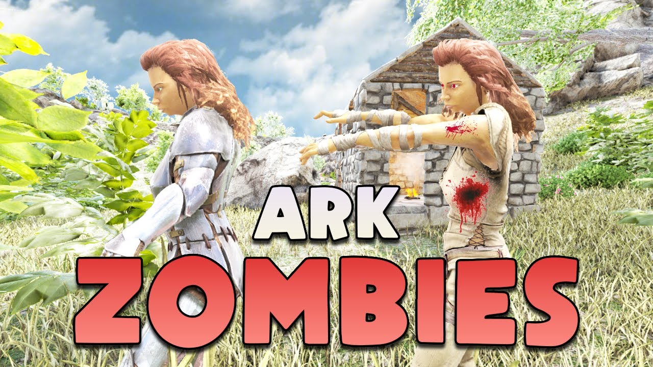 SOLO Surviving A Zombie Apocalypse In ARK - YouTube
