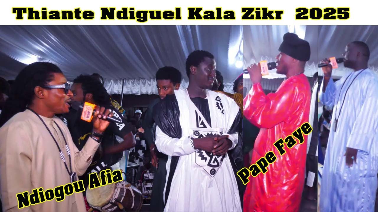 Thiante Ndiguel Kala Fall a Dakar Dalifor 17 Mai 2025 Zikar Xine yi n2 ...