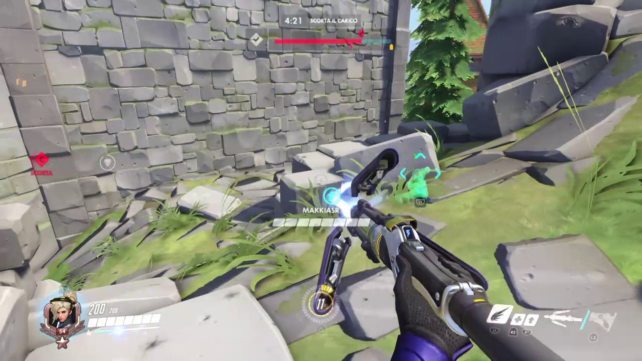 Overwatch: Mercy Teabag Hanzo - YouTube