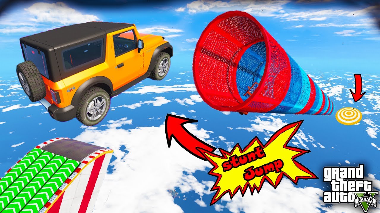 Which Car Complete Extreme Hight Jump Stunt Ramp Challenge | Stunt Tamp ...
