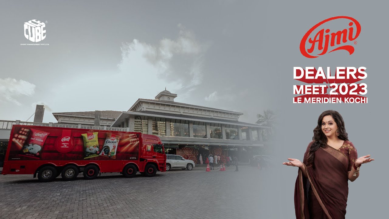 Ajmi Foods Dealers Meet in Kochi | Icecube Events - YouTube