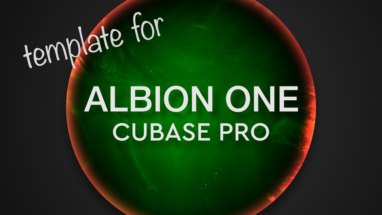 Albion One - Cubase Pro Template - YouTube