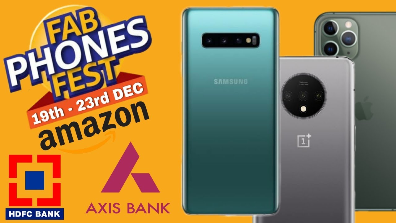 Amazon Fab Phones Fest Sale 19th - 23th December Year End Sale - YouTube