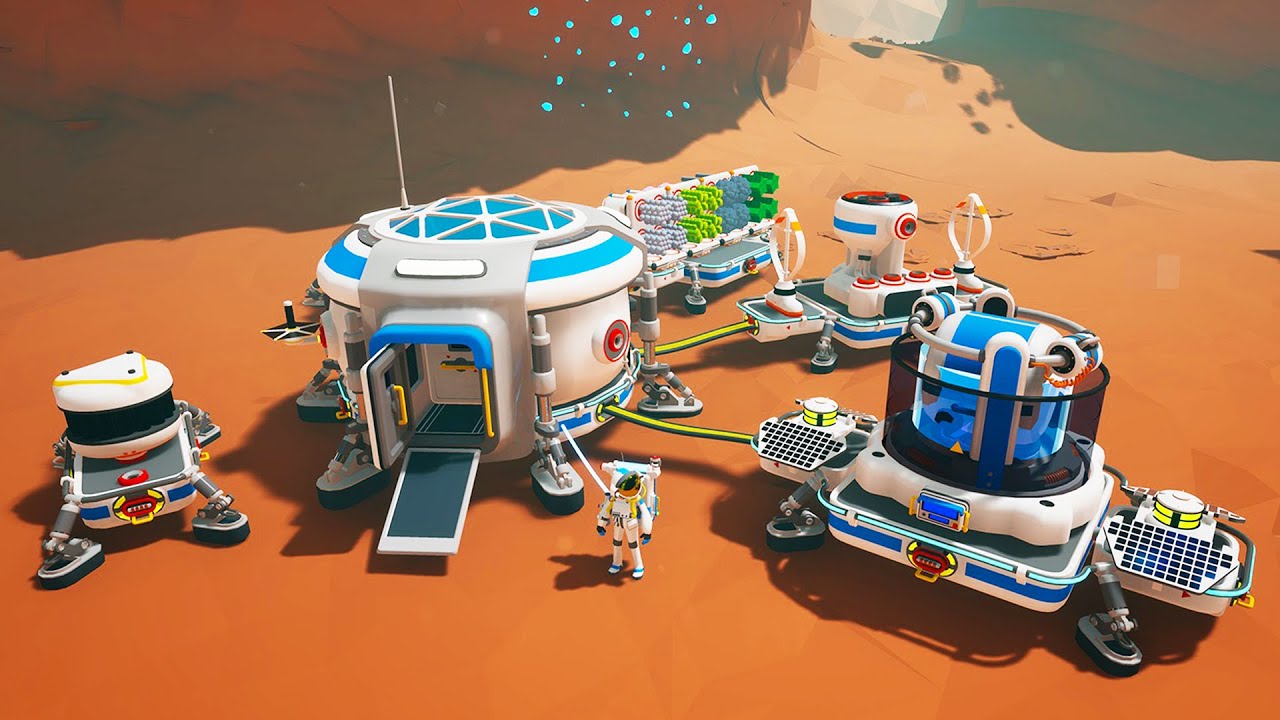 DESERT BASE BUILDING in This AMAZING Base Building Game | Astroneer ...