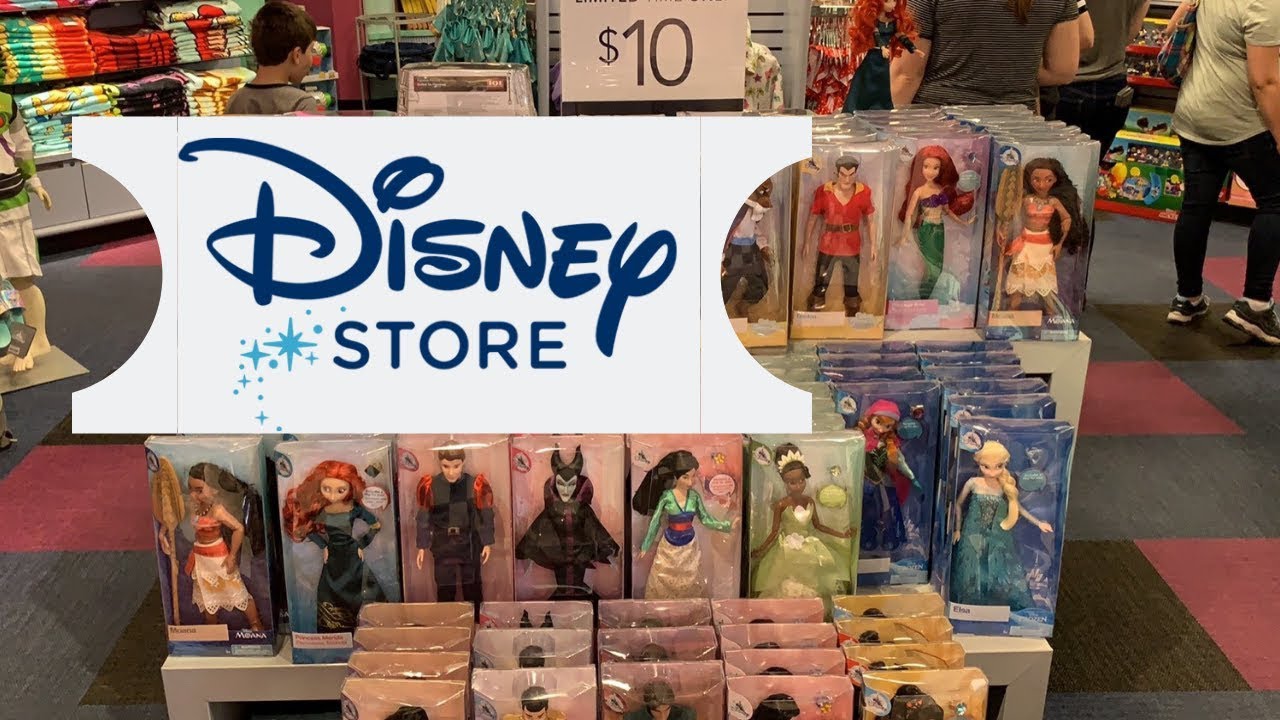 The ‘Pink & Green’ Disney Store in the Toledo OH Franklin Park Mall ...