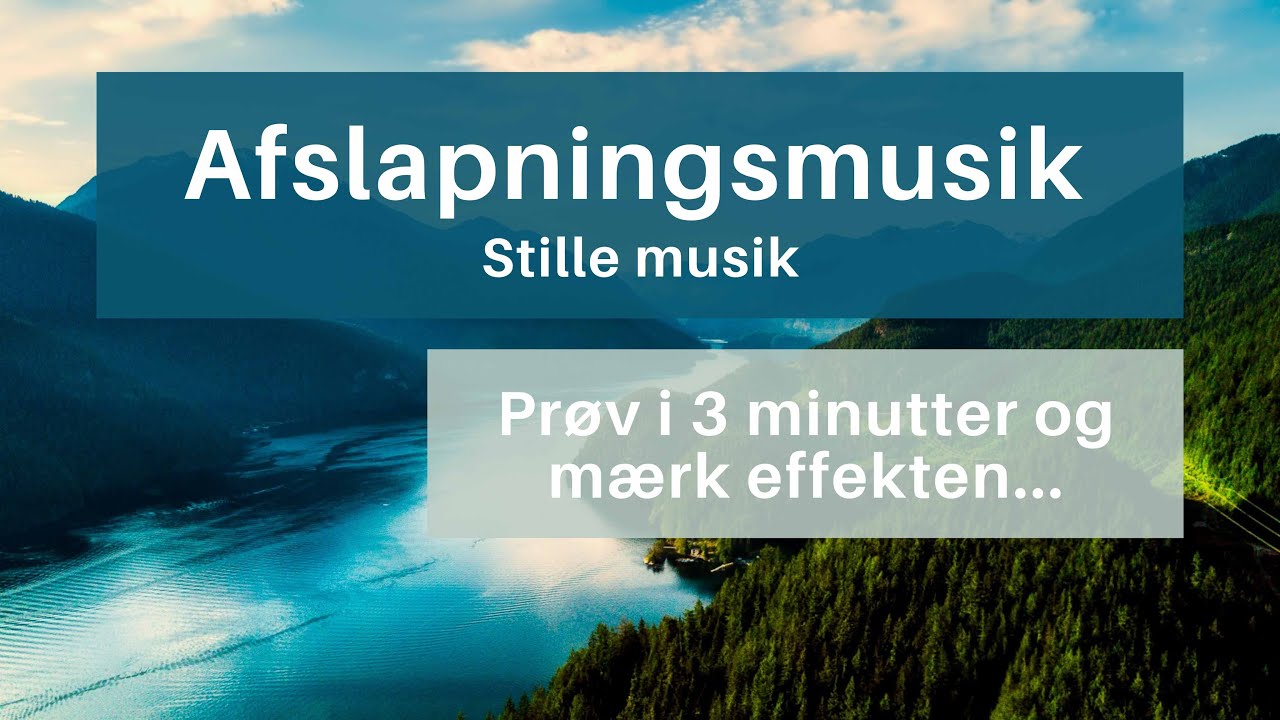 Afslappende musik med klaver | Stille musik til at sove til ...